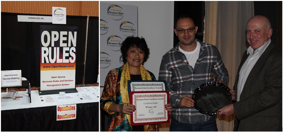 Winning 2018 Business Rules Excellence Award | OpenRules - Decision ...